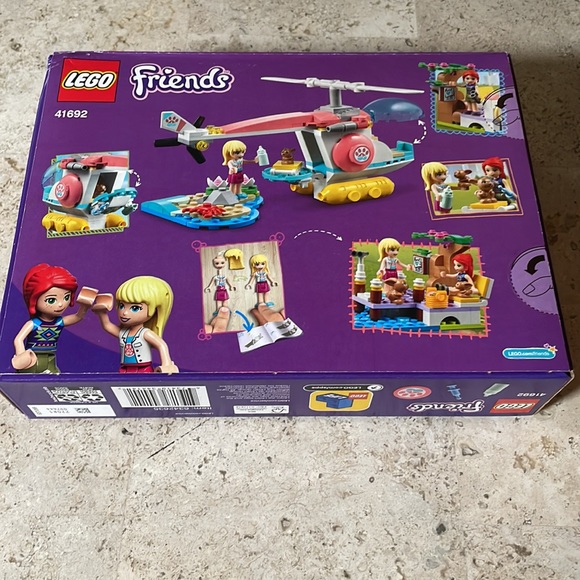 Lego | Toys | New Lego Friends Rescue Helicopter Set 4692 Retired ...